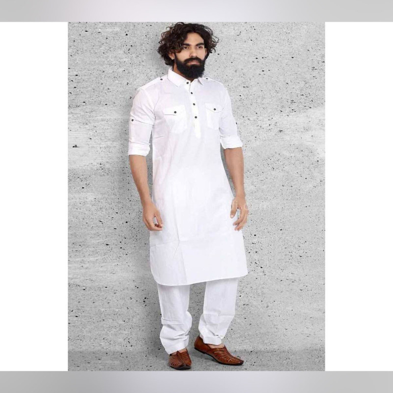 white kabli sets for men | PURPLE-BD